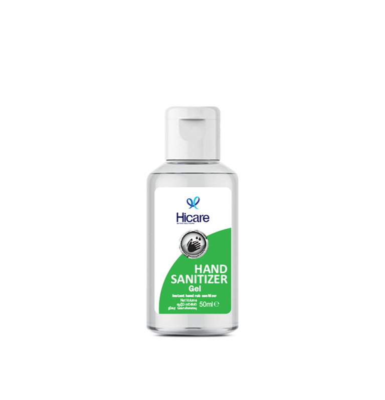 Hi Care Hand Sanitizer Gel 50ml - hello ladies